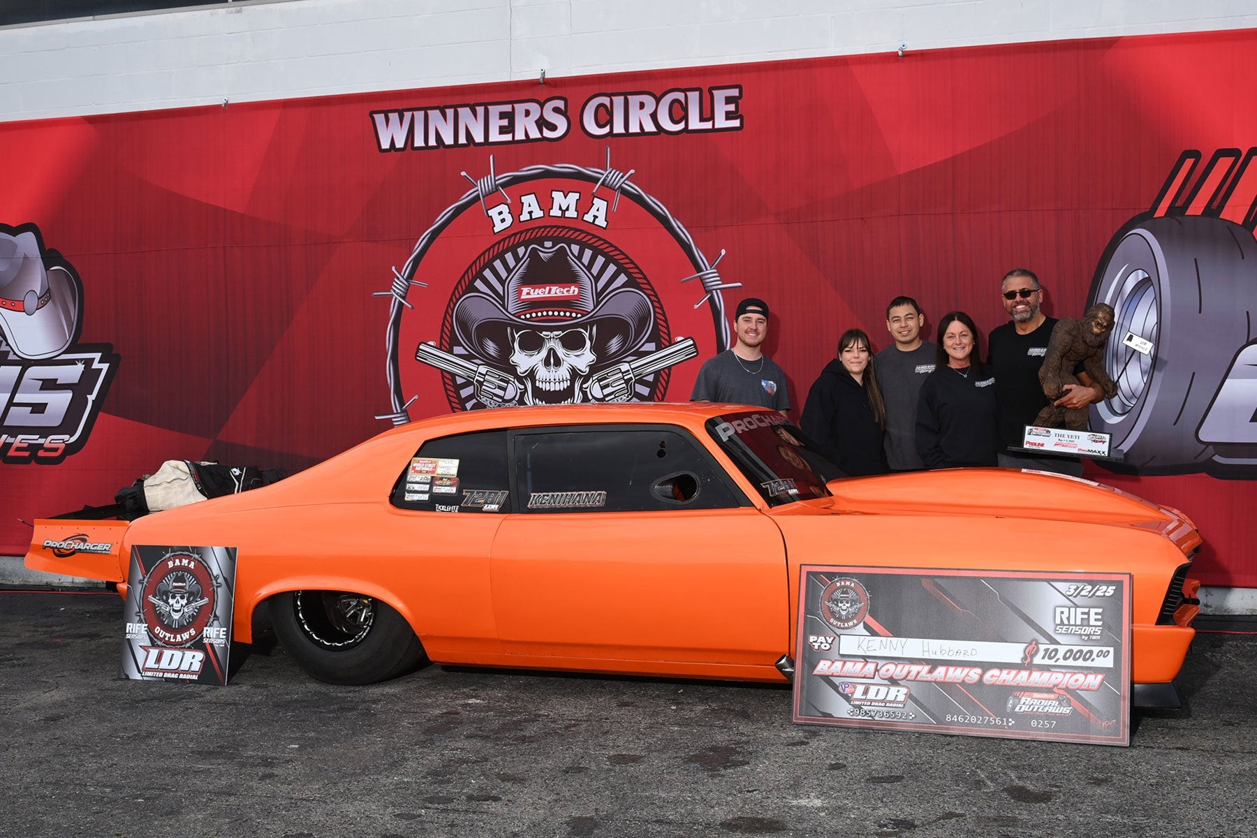 Kenny Hubbard Races to LDR Victory at 2025 Bama Outlaws